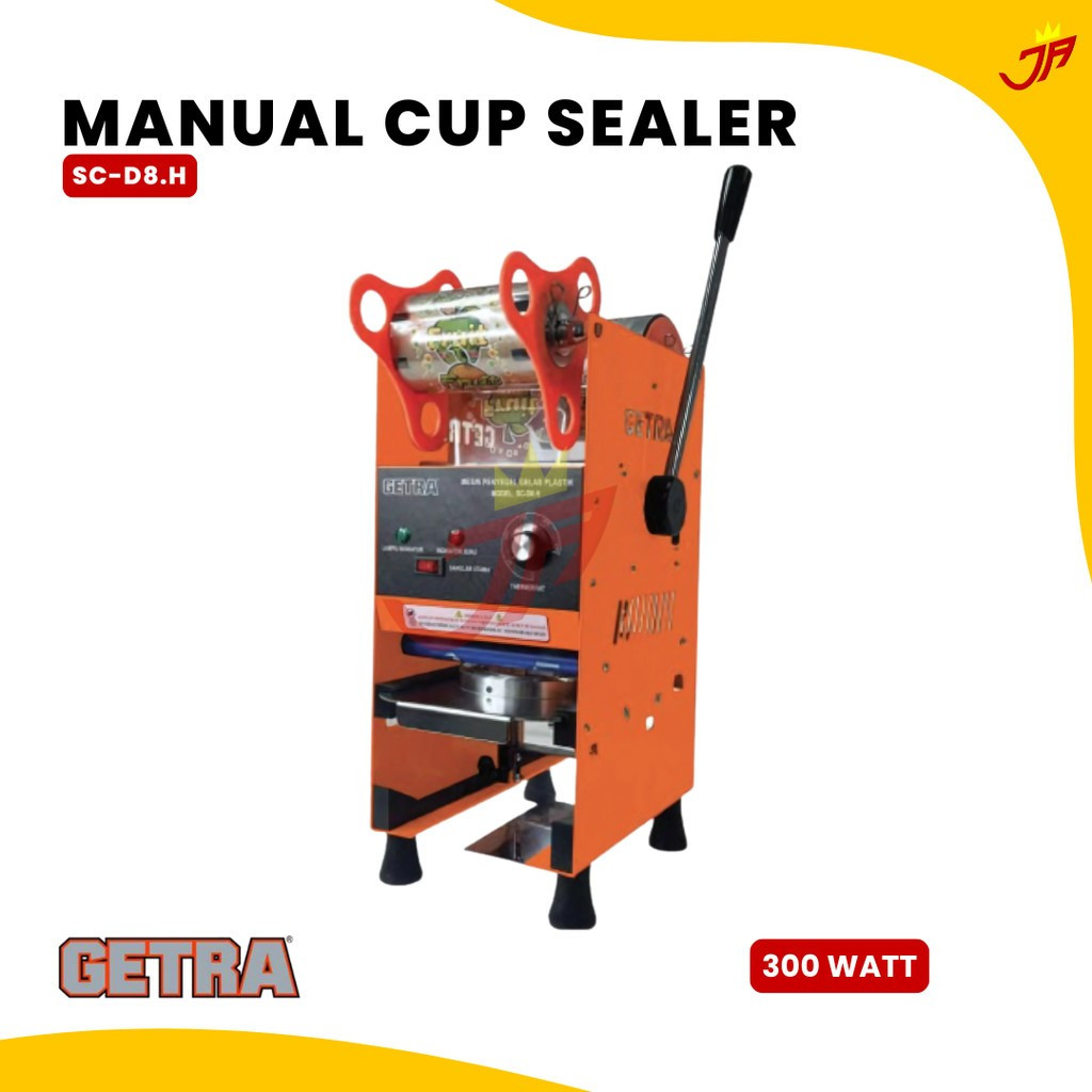 Jual Manual Cup Sealer SC-D8H Getra / Mesin Penyegel Gelas Plastik ...