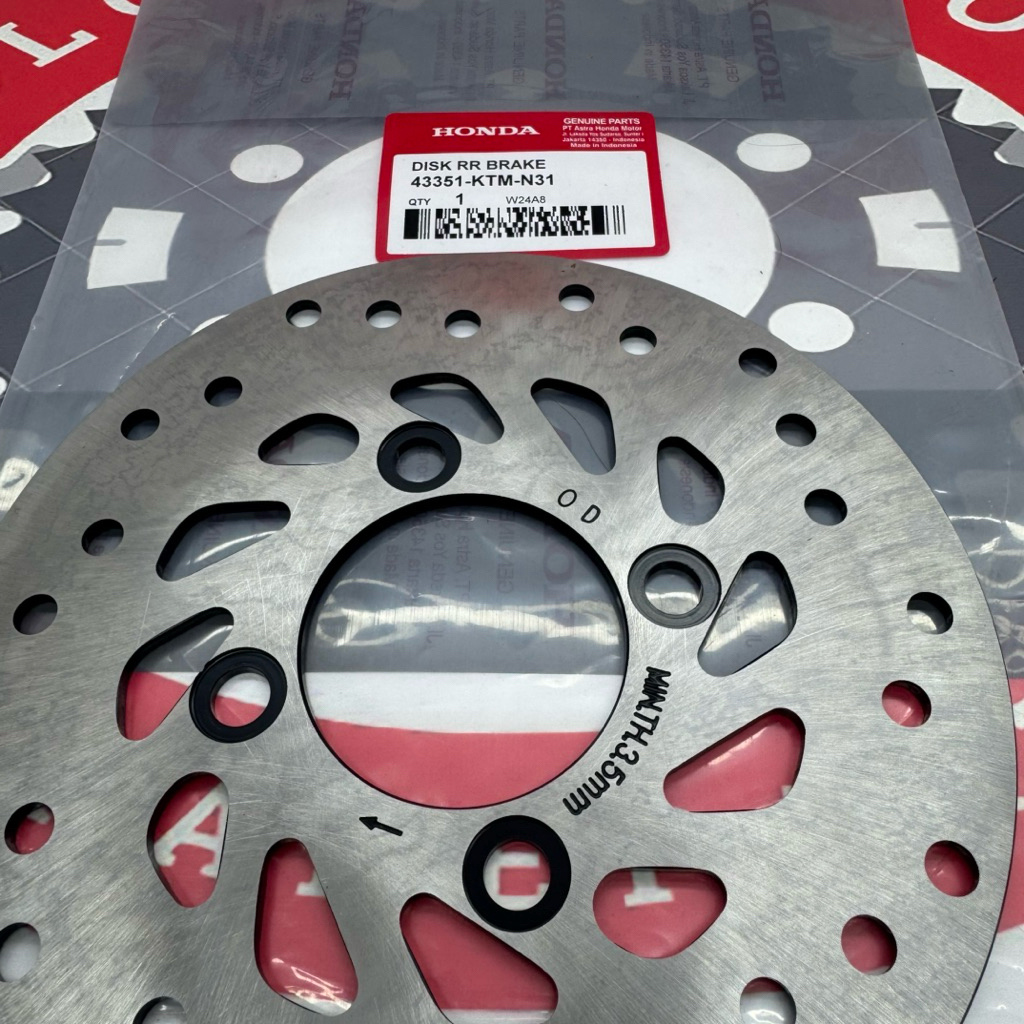 Jual 43351-KTM-N31 Piringan Cakram Belakang supra x 125 supra fit new ...