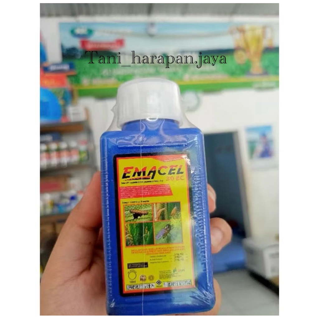 Jual EMACEL 30EC Insektisida 100ml pembasmi hama ulat & serangga ...