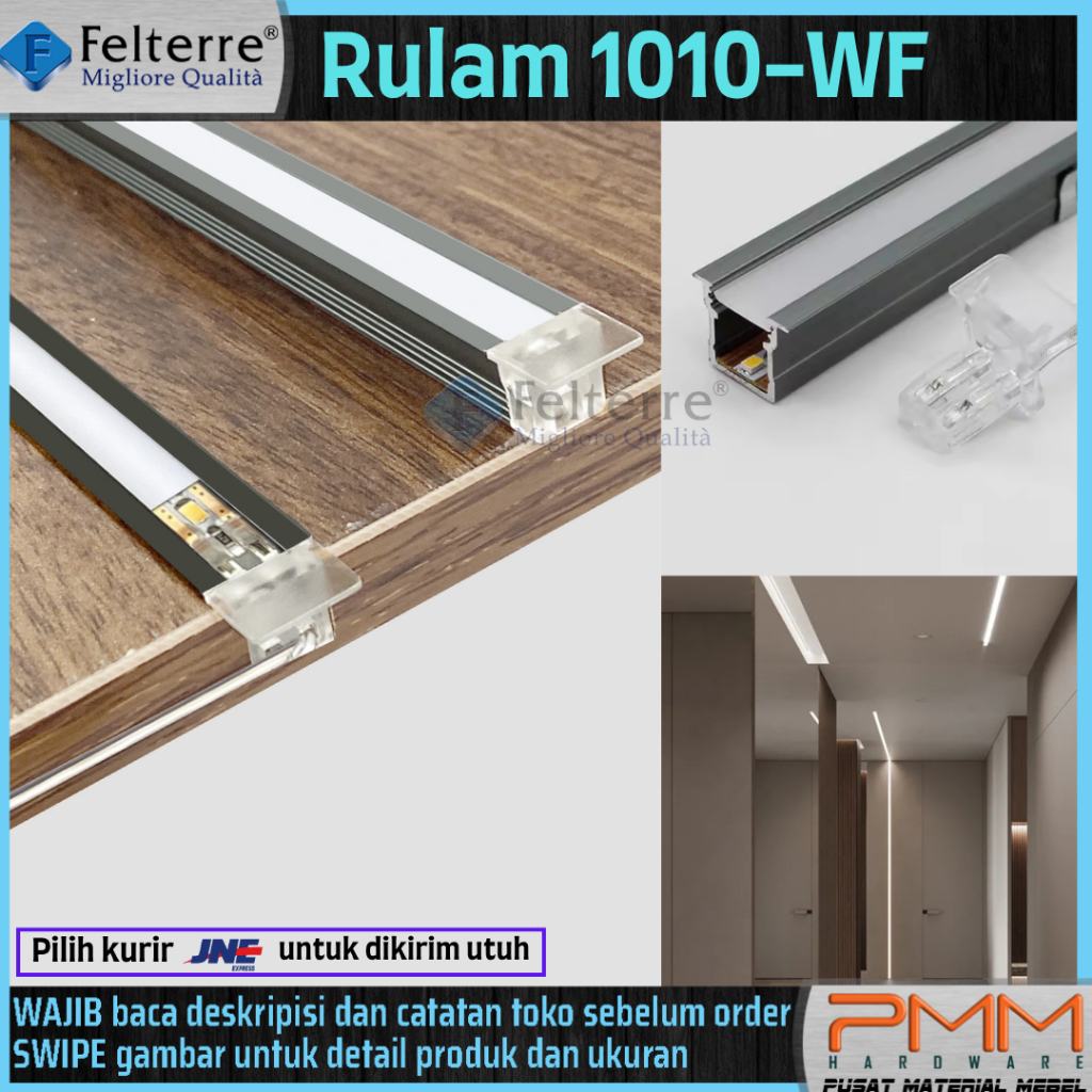 Jual Rulam 1010 WF FELTERRE | rumah lampu led led housing list lampu ...