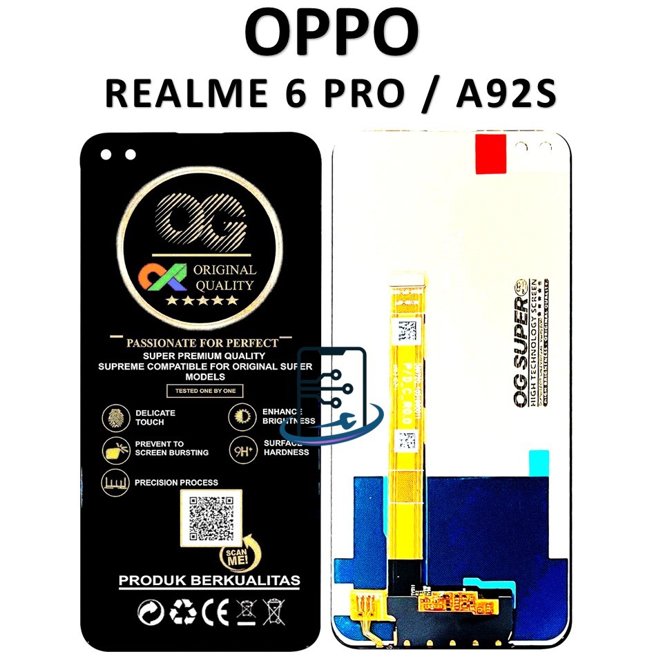 Jual LCD TOUCHSCREEN OPPO REALME 6 PRO / OPPO A92S ORIGINAL | Shopee ...