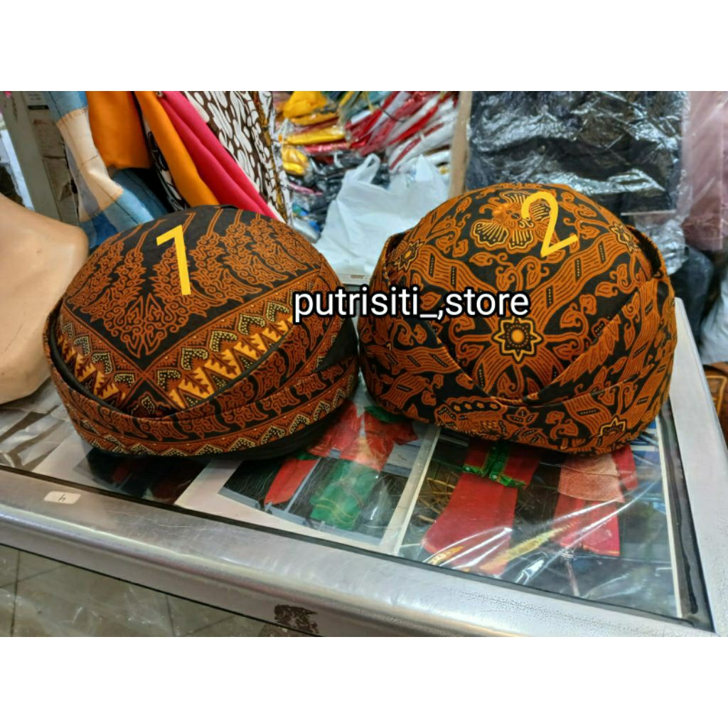 Jual Blangkon Motif Batik Jawa/blankon Betawi | Shopee Indonesia