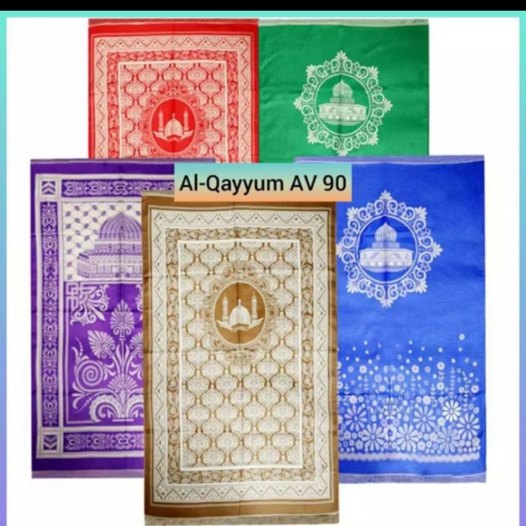 Jual Sajadah Travel Turkey Besar Tipis Al-Qayyum sajadah murah oleh ...