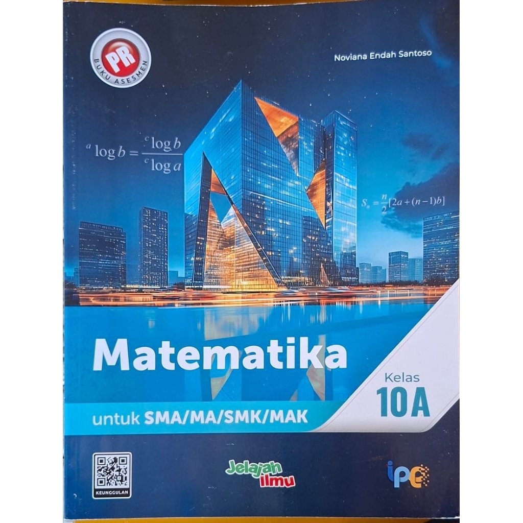 Jual Buku lks pr interaktif matematika wajib kelas X, 10 semester 1 tahun 2023 kurikulum merdeka ...