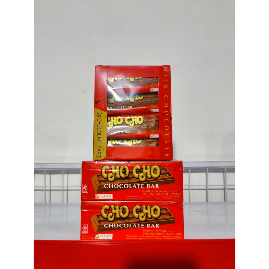 Jual Cho Cho Chocolate Bar (1 Box isi 24 pcs) | Shopee Indonesia