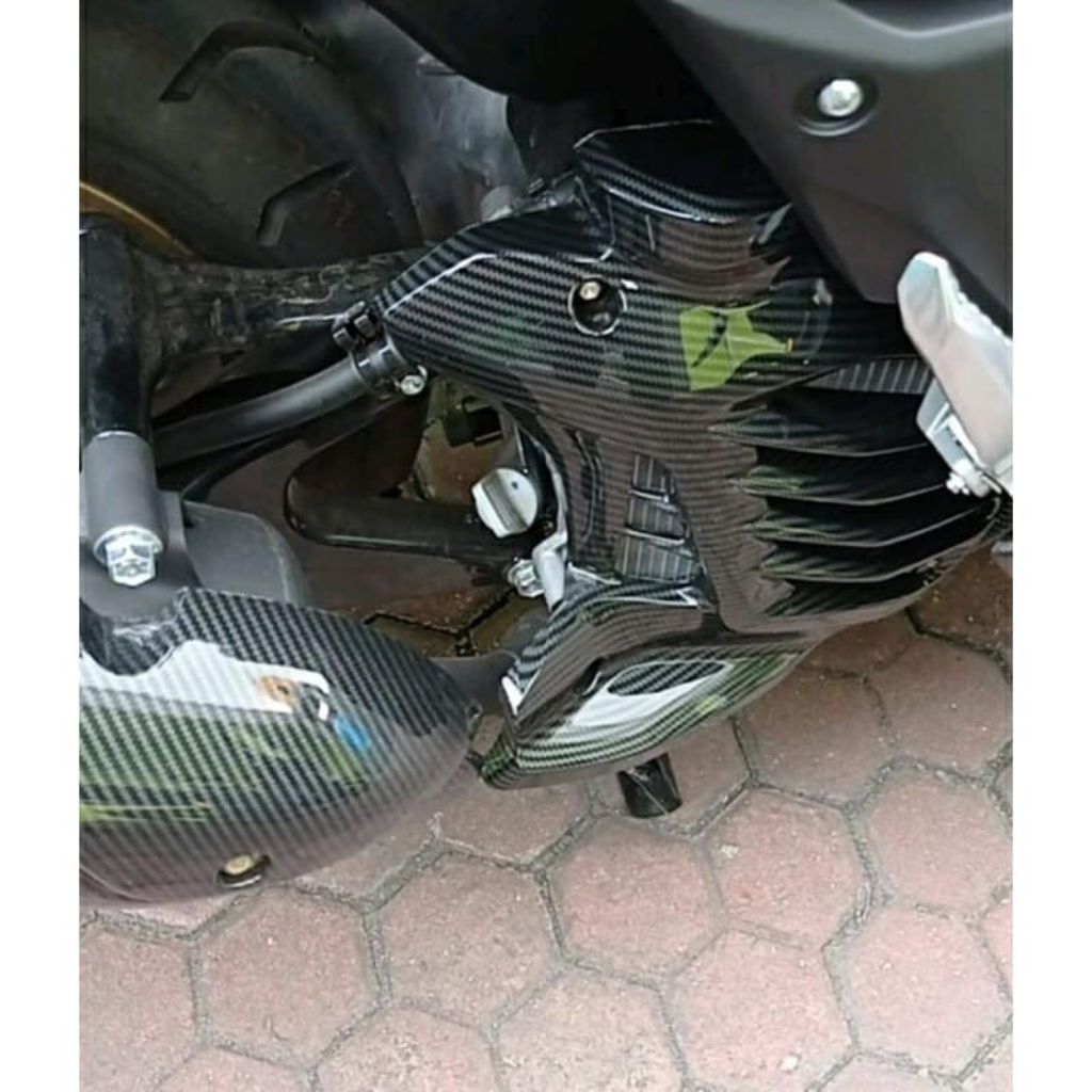 Jual TUTUP RADIATOR N-MAX NEW - AEROX OLD - LEXY NEW 155 CARBON WTP ...