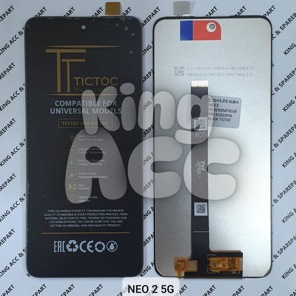 Jual LCD TOUCHSCREEN ZTE NUBIA NEO 2 5G / Z2352N / FOCUS PRO 5G ...