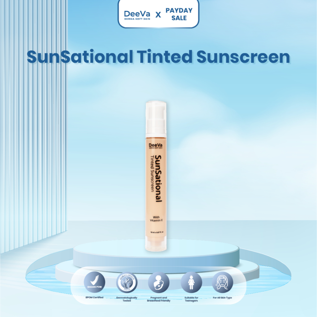 Jual DeeVa Derma Soft Skin - SunSational Tinted Sunscreen SPF 30+ (Sun ...