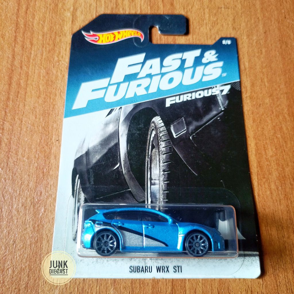 Jual Hot Wheels Fast & Furious 7 (Subaru WRX STI) | Shopee Indonesia