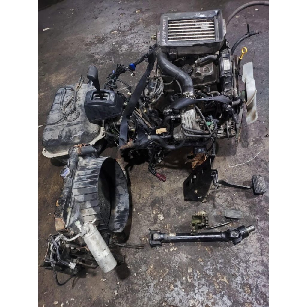 Jual Mesin F6a 660cc Turbo Auto matic Jimny JA11 JA12 Matic Asli Ex Japan pnp Jimny Katana ...