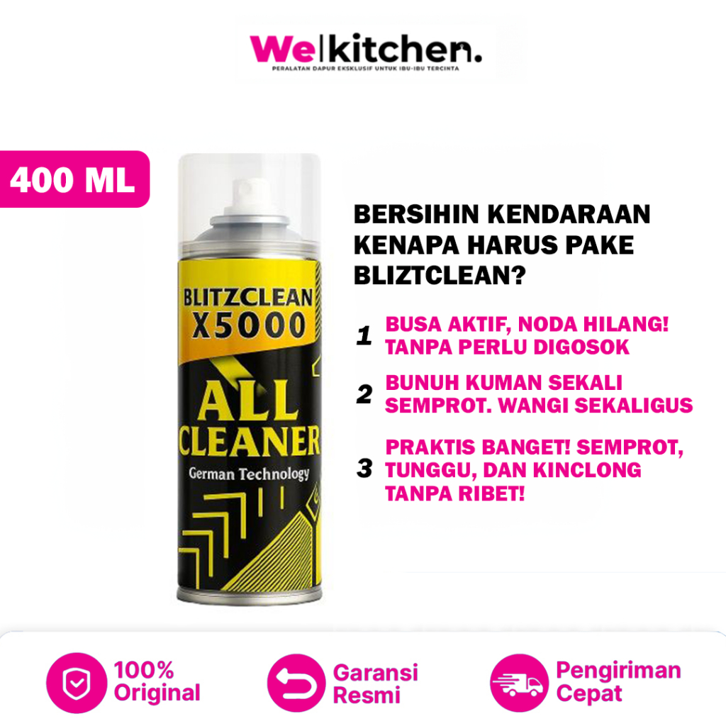 Jual BLITZ CLEAN™ X 5000 All In One | Pembersih Kendaraan Serbaguna ...