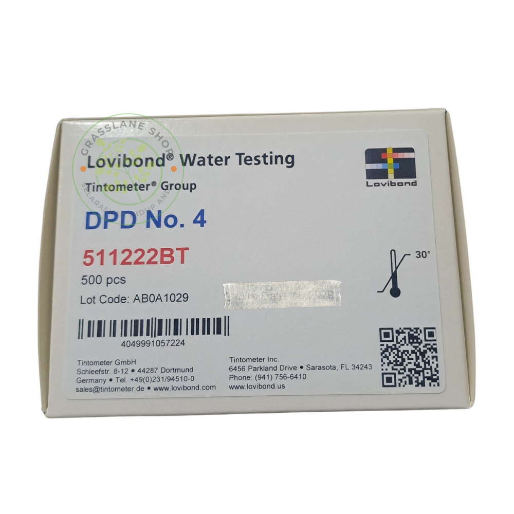 Jual Refill Pool Test Alat Tes Air Total Chlorine Lovibond DPD No.4 isi ...