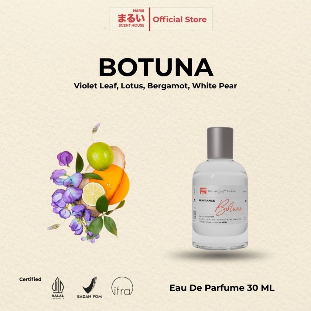 Jual Marui Scent House - Botuna Parfum Pria Wangi Tahan Lama Eau De ...
