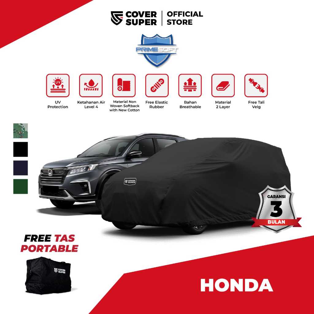 Jual Coversuper Primesoft sarung penutup mobil Honda All type | Shopee ...