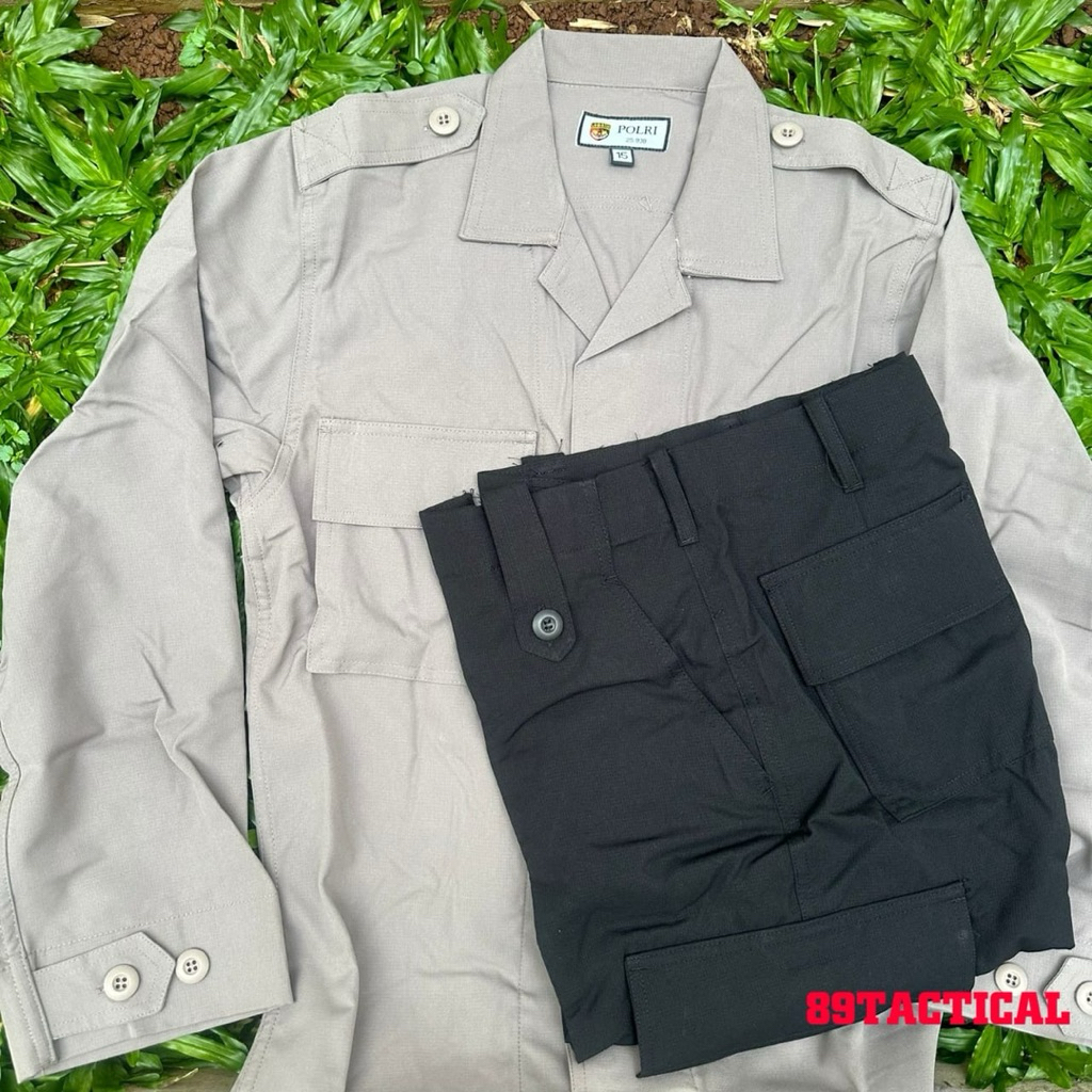 Jual Seragam Baju dan Celana COKLAT PDL POLRI 2025 HALUS | Shopee Indonesia