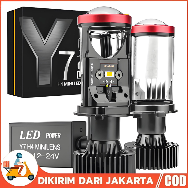 Jual Lampu LED Mobil Headlight 2 pcs Lampu Utama Mobil LED Super Bright ...