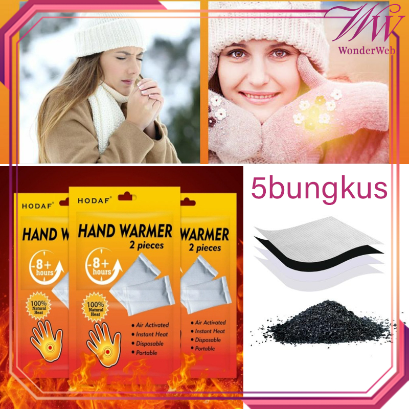 Jual 5Pa Hand Warmer Tangan Hand Wamer Body Foot Ghangat Tangan Hot Pa ...