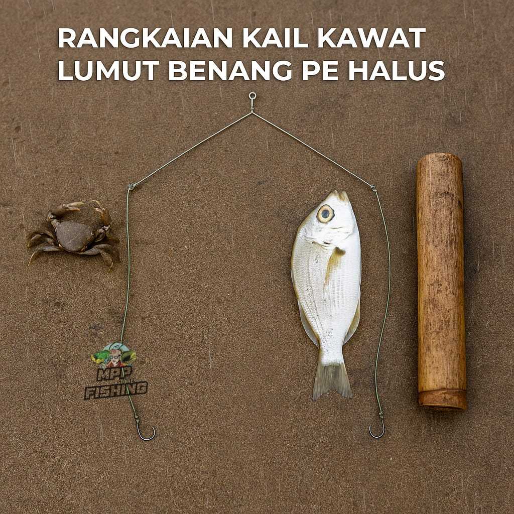 Jual Rangkaian Pancing Kawat Lumut Benang PE Anti Mocel | Umpan Lumut ...