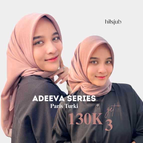 Jual Hitsjub - 130k Get 3 Adeeva Paris Plain Turki (Hijab Segiempat Paris Turki Premium ...