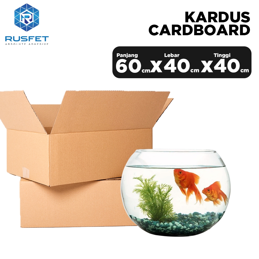 Jual KARDUS PACKING RUSFET Single Wall Cardboard Karton Carton Box Dus ...