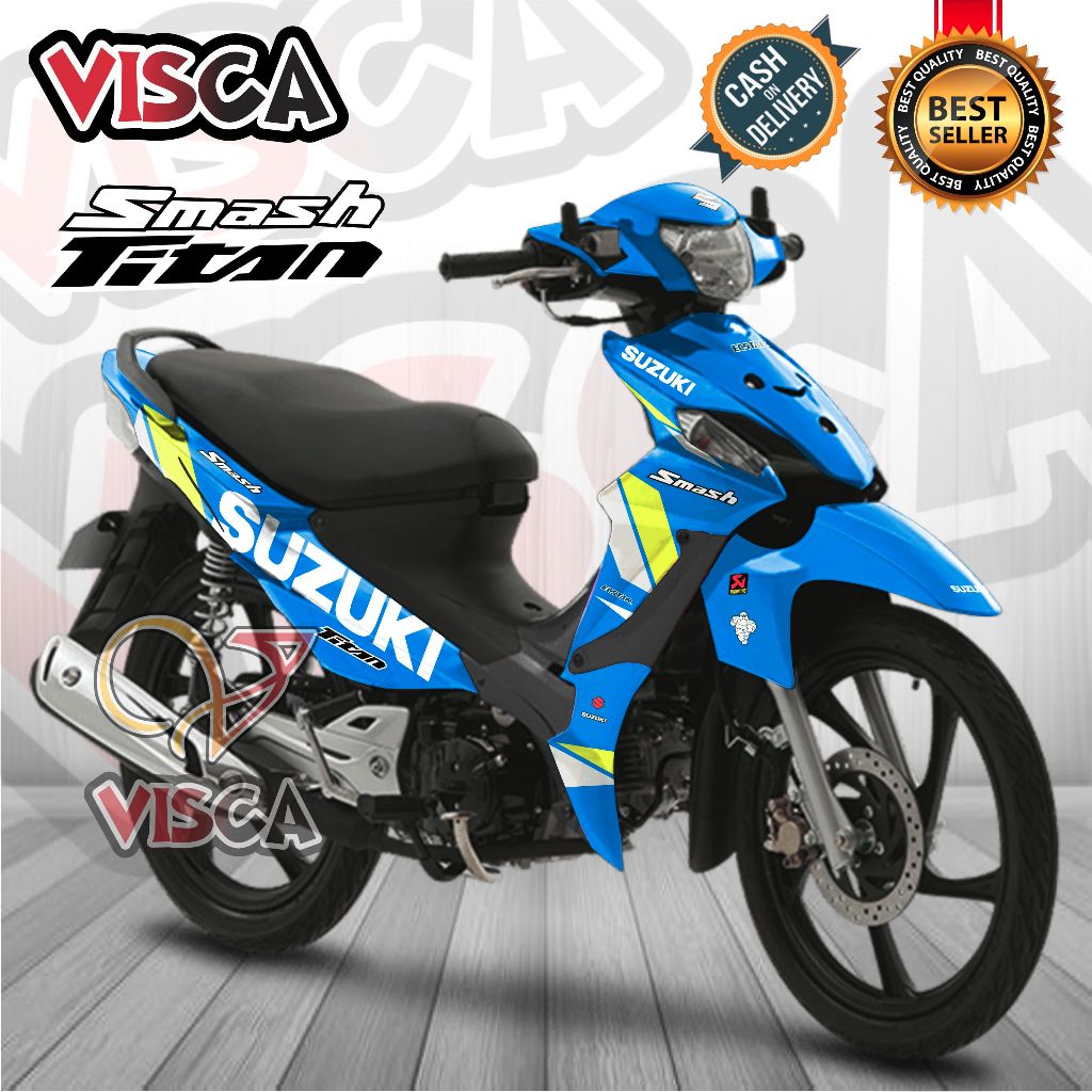 Jual Decal Smash Titan Full Body Stiker Smash Full Body Stiker Motor ...