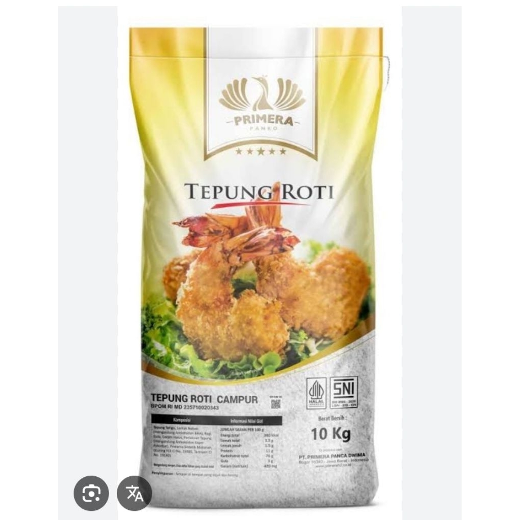 Jual Panir Primera Mix Tepung Primera Mix 10kg | Shopee Indonesia