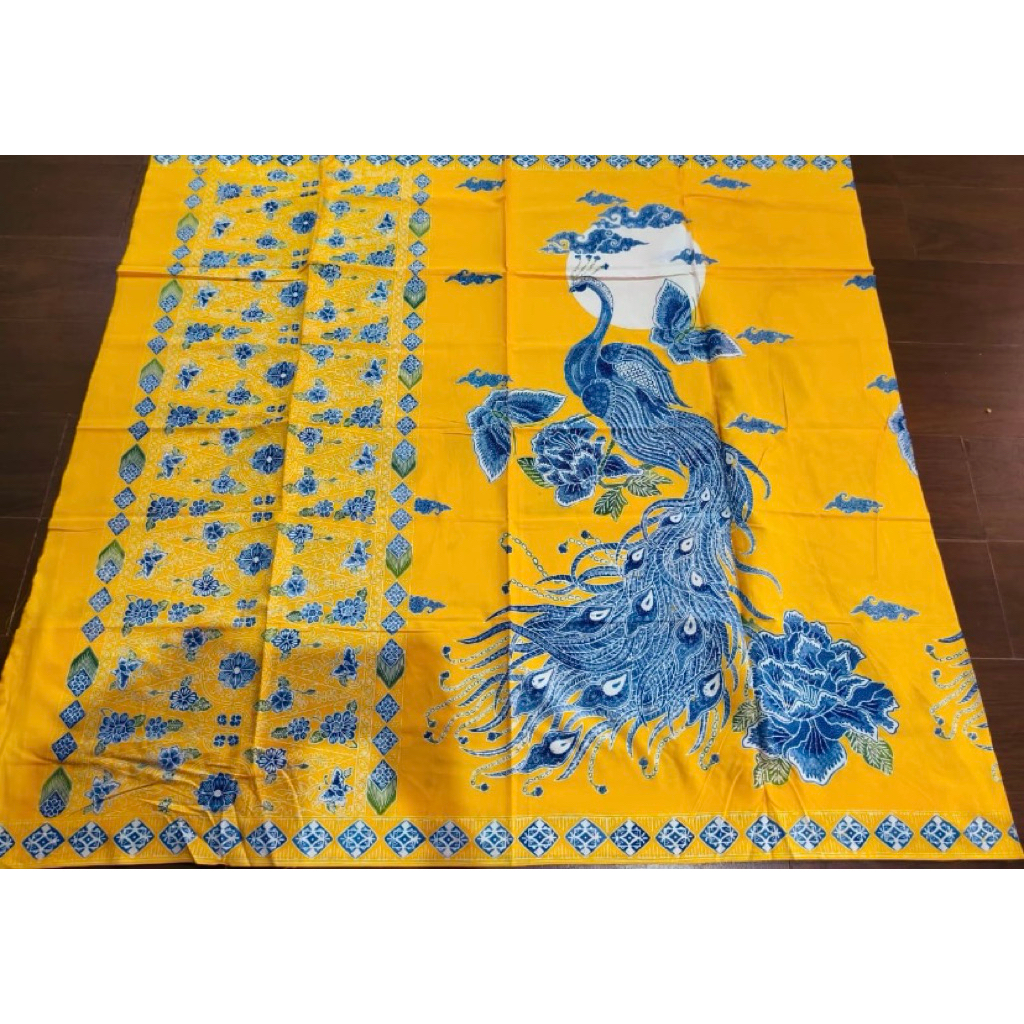 Jual KAIN BATIK ENCIM MOTIF BULAN MERAK/ ASLI BATIK PEKALONGAN | Shopee ...