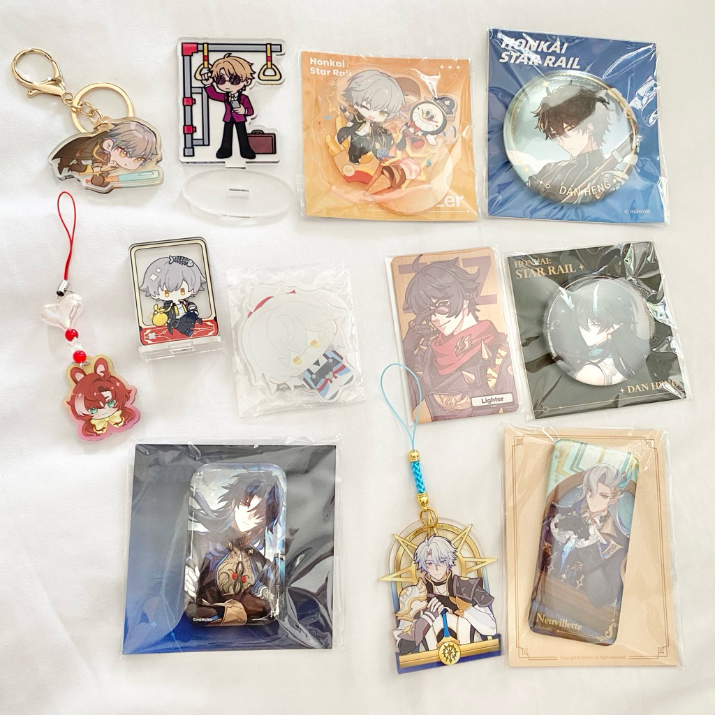 Jual Various HSR caelus jingyuan male trailblazer merch merchandise ...