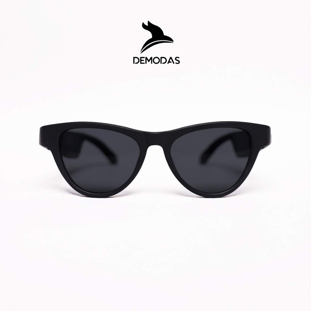 Jual Demodas - Smart Glasses Frame Kacamata Speaker Bluetooth Bahan Acetate SGA-101-3-BLACK ...