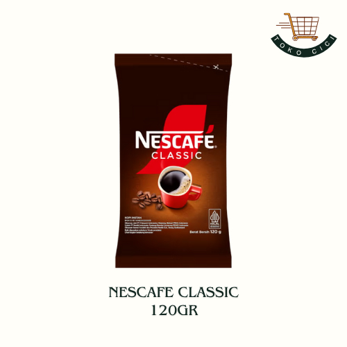 Jual NESCAFE CLASSIC 120GR KOPI INSTAN 100% KOPI MURNI / NESCAFE ...