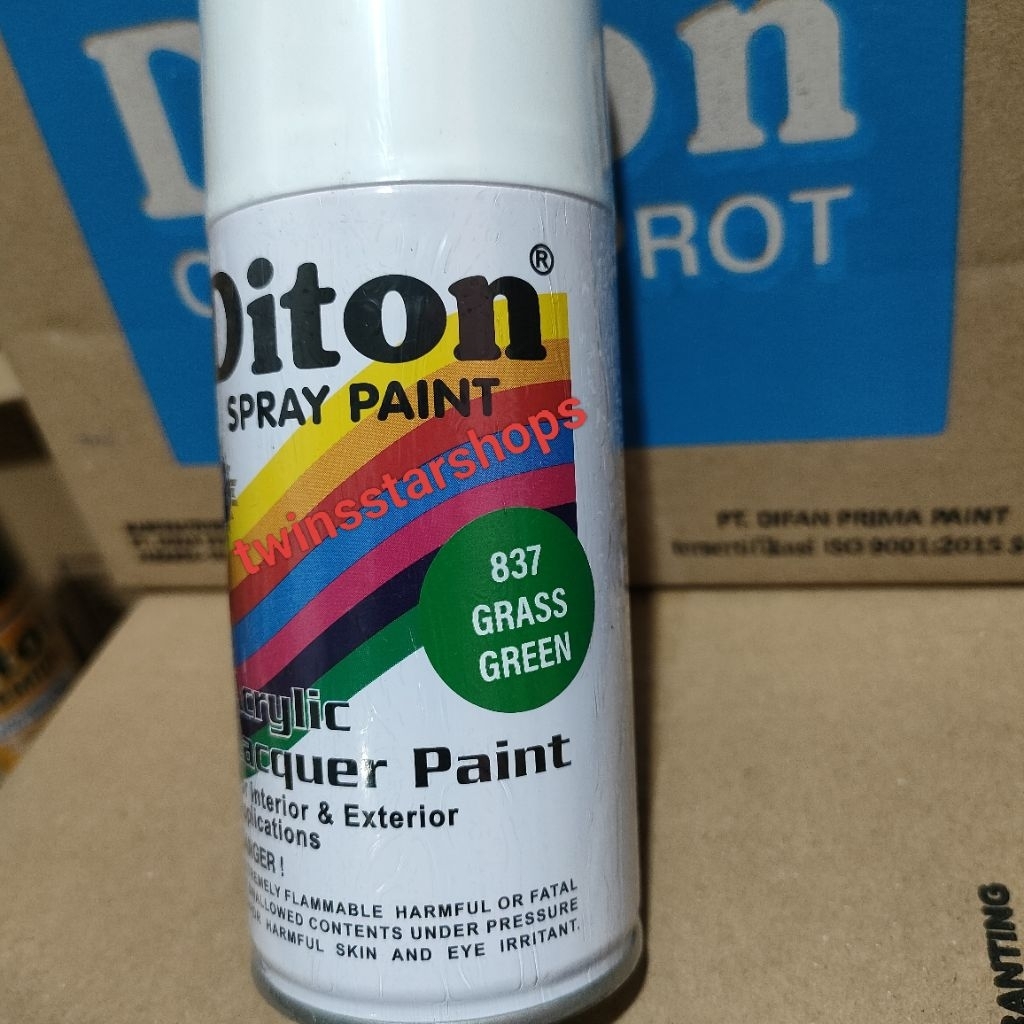Jual Pilok Pilox Pylox Diton Grass Green 837 Hijau Daun Glossy Cat ...