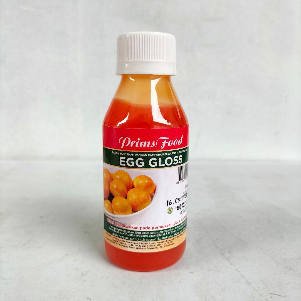 Jual Prims Food Egg Gloss 140 ML - Kualitas Baik untuk Olesan Nastar ...