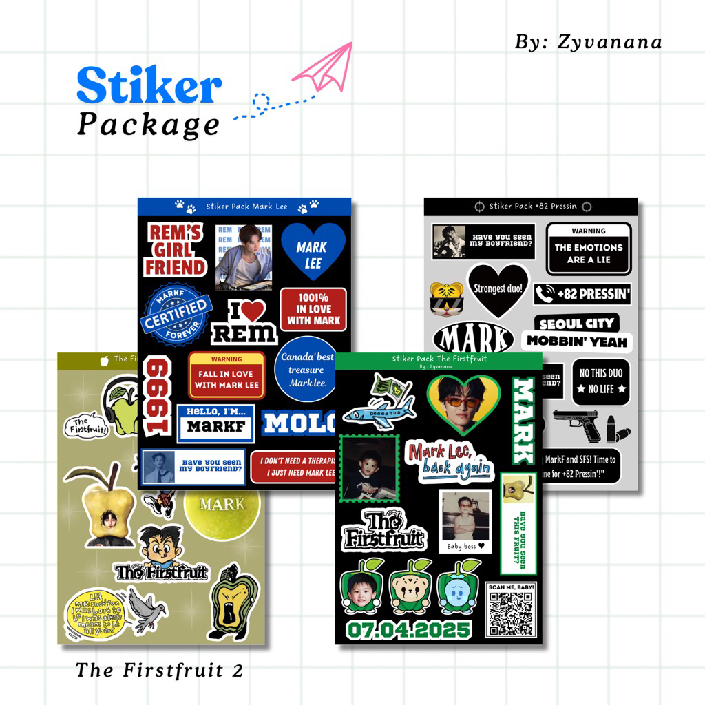 Jual STIKER PACK MARK LEE NCT DREAM | Shopee Indonesia