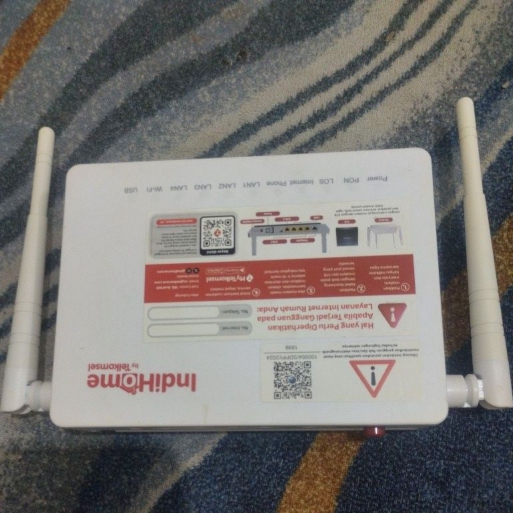 Jual ZTE F672Y port biru plus adaptor | Shopee Indonesia