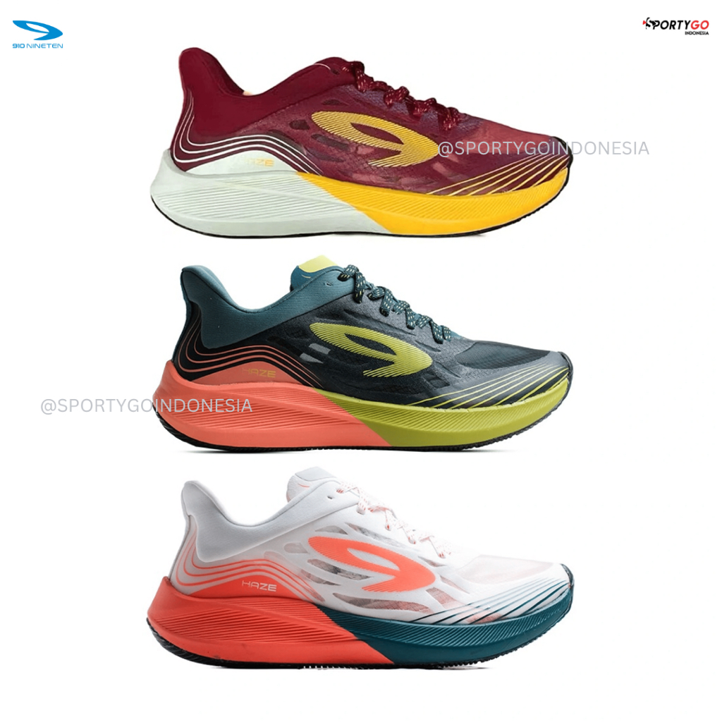 Jual SEPATU RUNNING 910 HAZE VISION 1.0 SE ORIGINAL / NINETEN SHOES ...