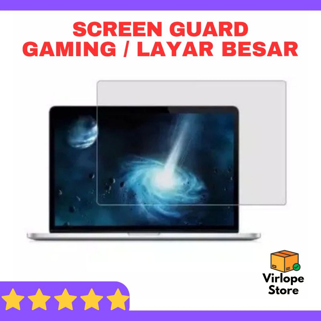 Jual SCREEN GUARD PROTECTOR LCD PELINDUNG LAYAR BESAR GAMING LAPTOP ...