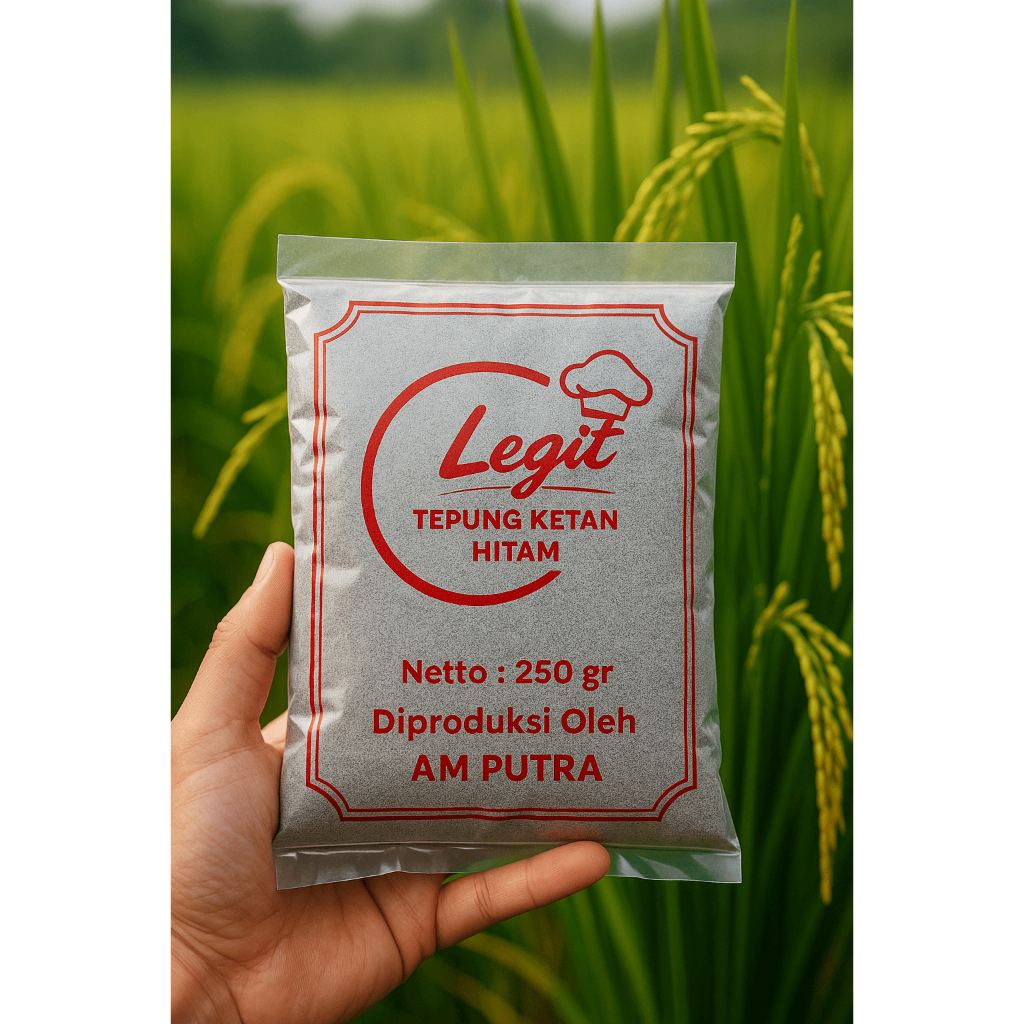 Jual Tepung Ketang Hitam 250 Gram Premium Untuk Bolu | Asli Beras Ketan ...