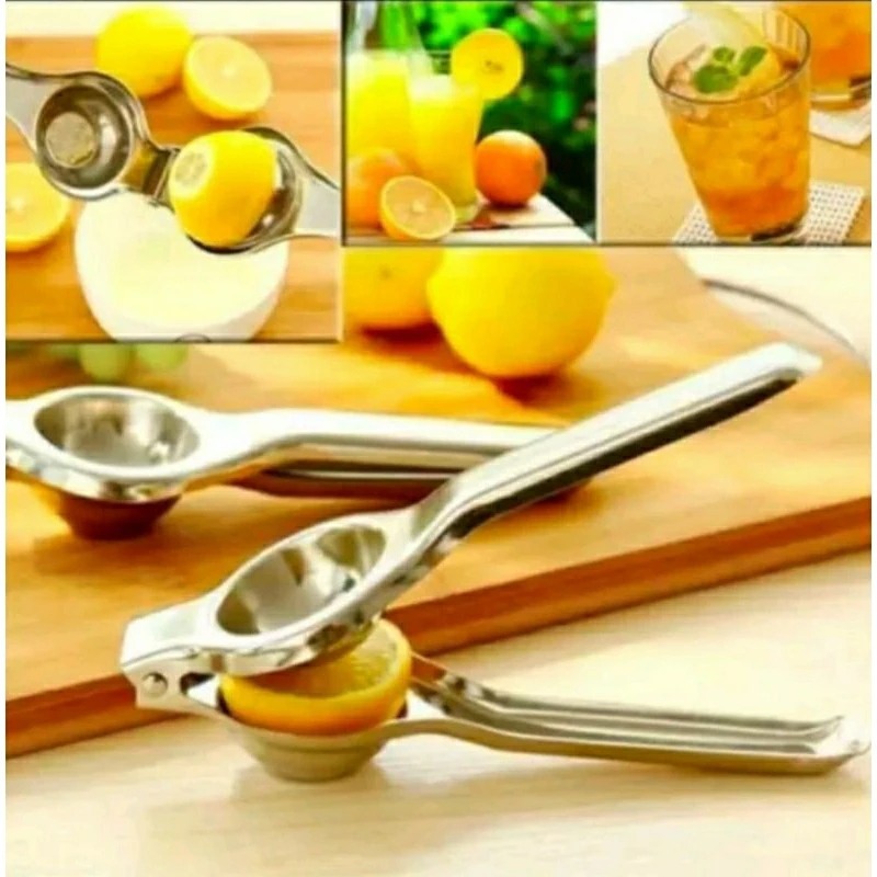 Jual Alat Peras Jeruk Lemon/ Pemeras Lemon Stainless Steel | Shopee ...