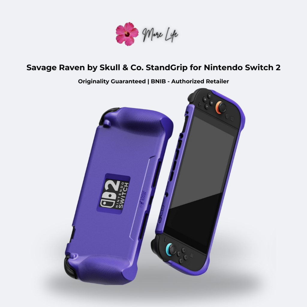 Jual Savage Raven by Skull & Co. StandGrip Case Casing for Nintendo ...