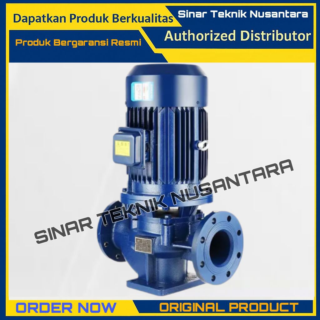 Jual Pompa Transfer Air IRG 40-160 2.2Kw 3HP 380V Pompa Air inline ...