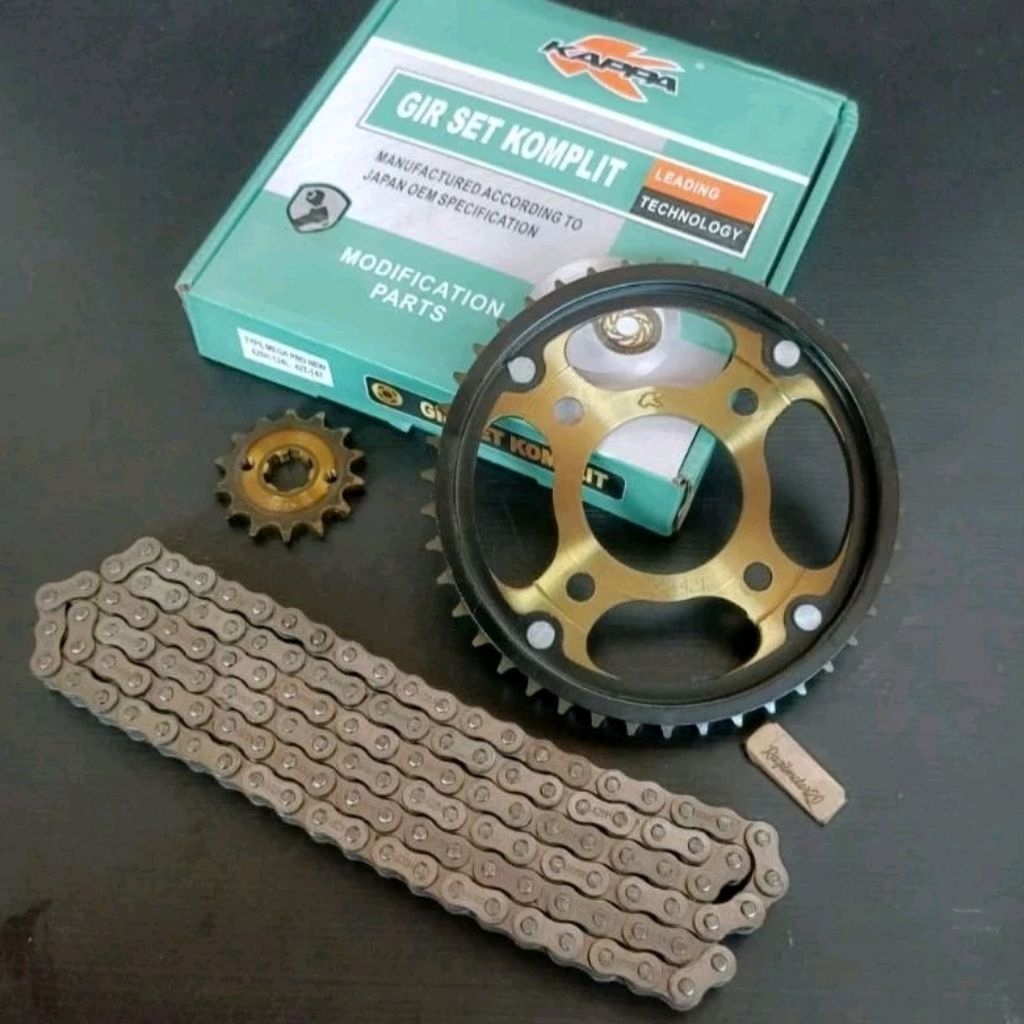 Jual GIR SET GEAR PAKET 14T-42T VERZA 150 CB150R CBR150R LAMA NEW MEGA ...