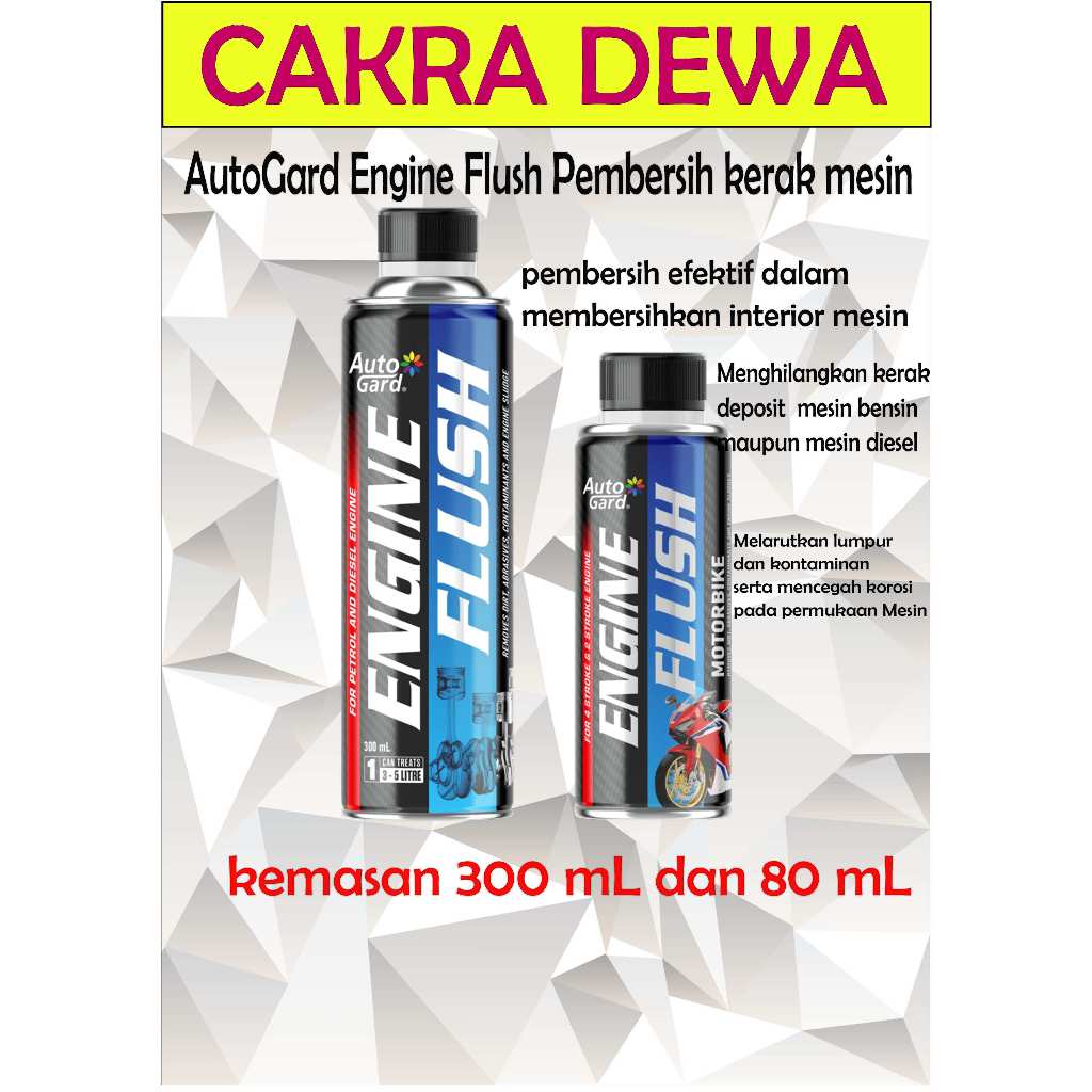 Jual AutoGard Engine Flush pembersih ruang mesin bensin dan mesin ...
