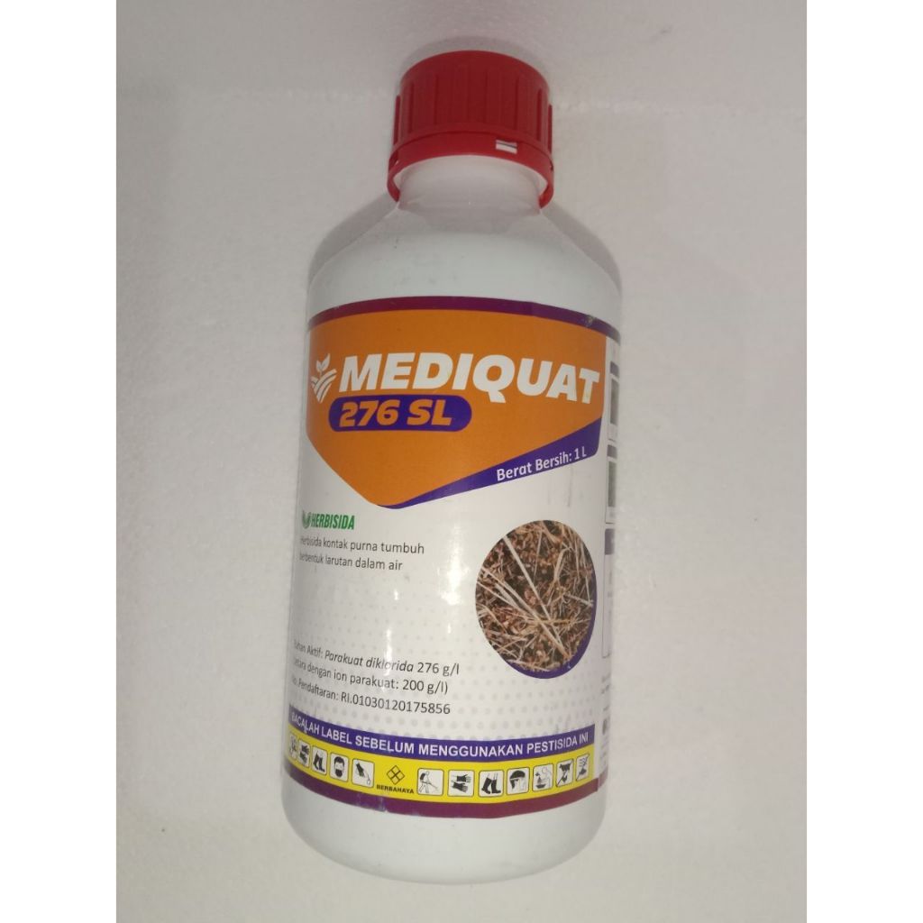 Jual Mediquat 1Liter Mengendalikan gulma berdaun lebar dan berdaun ...