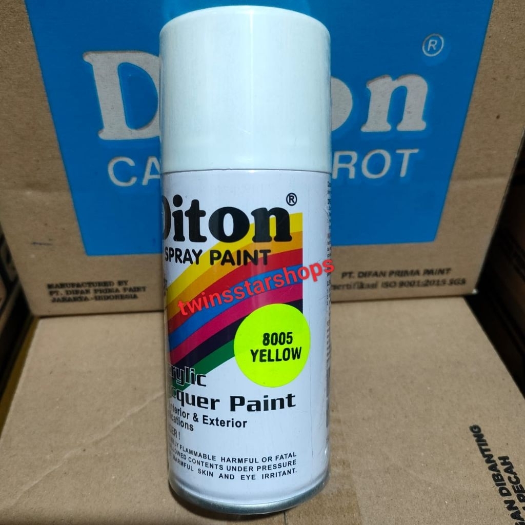 Jual Pilok Pilox Pylox Diton Kuning Stabilo Yellow 8005 Cat Semprot ...