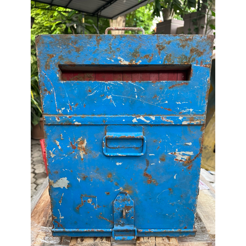 Jual Bis Surat / Kotak Pos Jadul Bahan Plat Seng / Besi | Shopee Indonesia