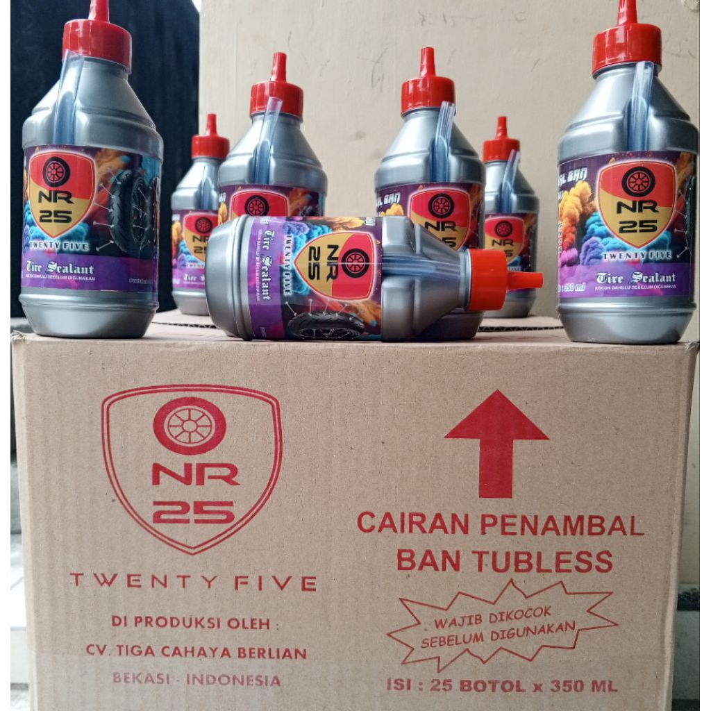 Jual CAIRAN TUBELESS MOTOR NR 25 (350 ML ) | Shopee Indonesia