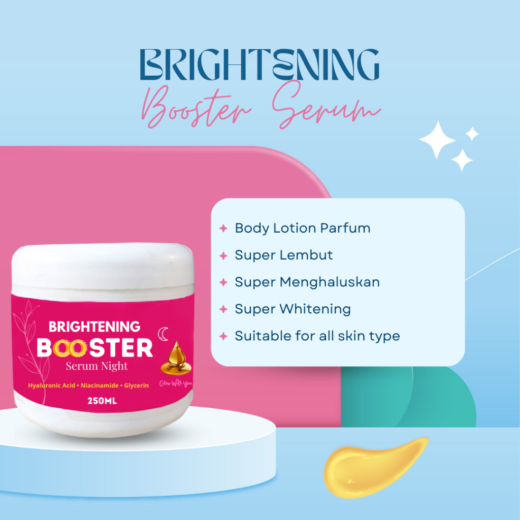 Jual Booster lotion 200ml BPOM body lotion whitening night Miss Ti | Shopee Indonesia