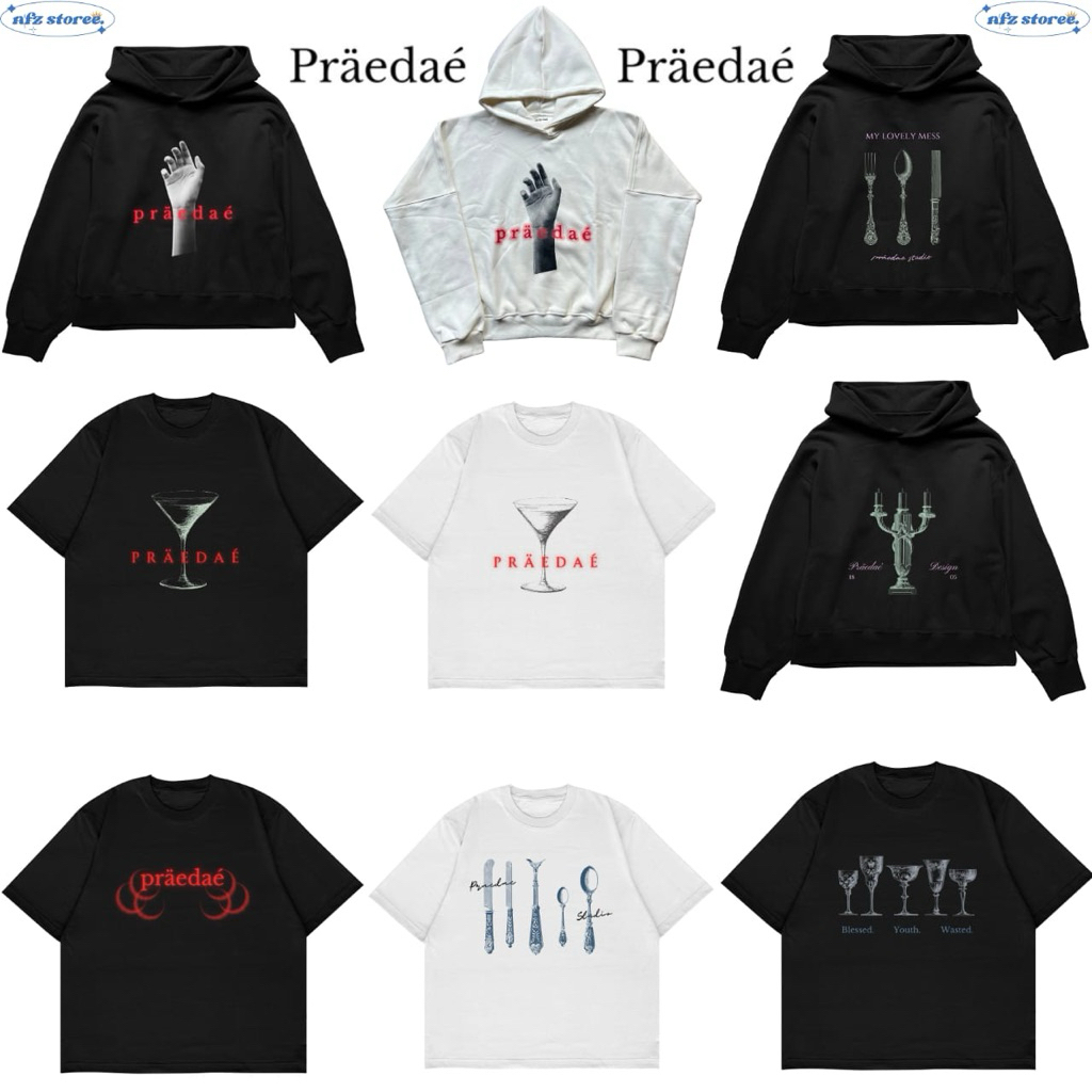 Jual [PRAEDAE 100% ORIGINAL] - All Variant Hoodie Blessed | Tee Trust ...