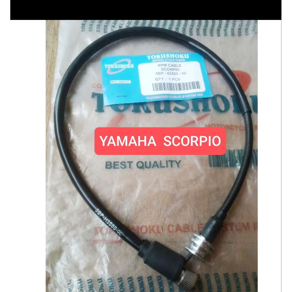 Jual kabel cable tachometer RPM Yamaha Scorpio Z Scorpio | Shopee Indonesia
