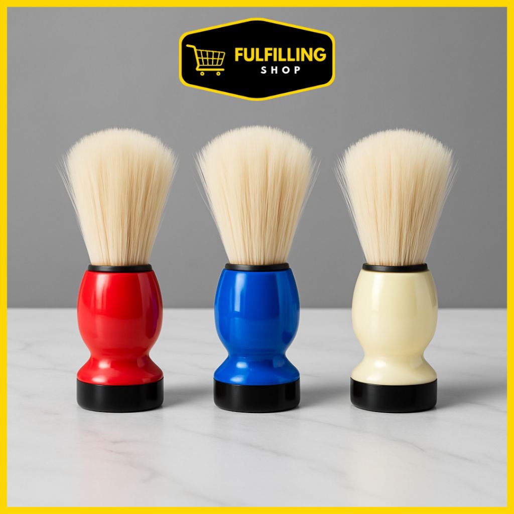 Jual Kuas Sabun Pangkas Jenggot Rambut Barbershop Barber Pria Hair ...